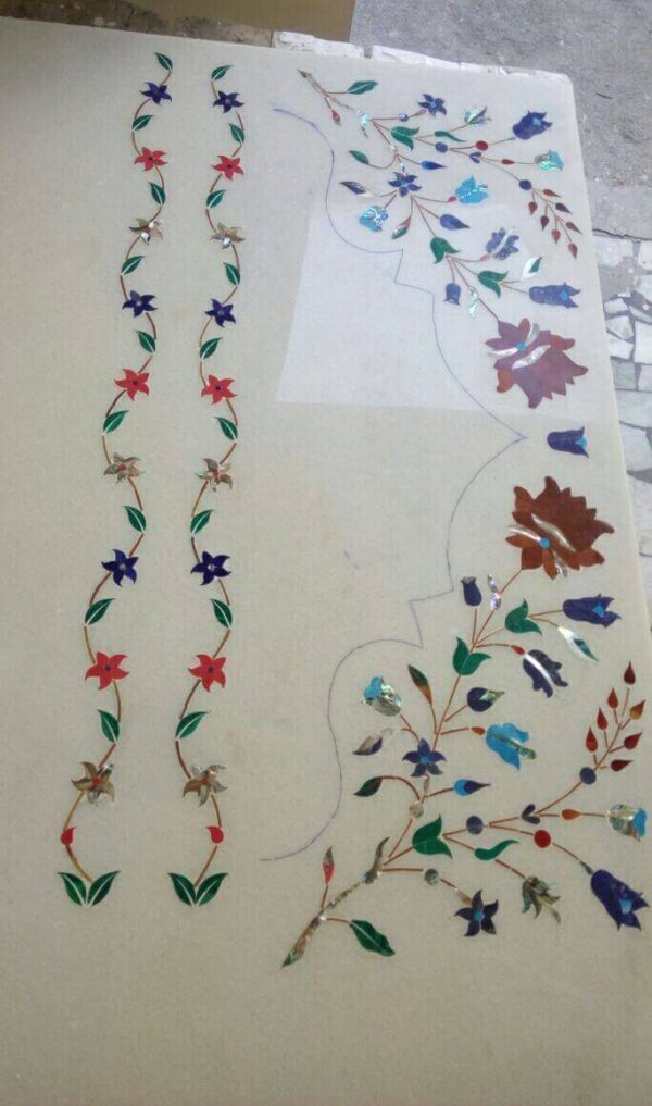 11 New Marble Inlay Work Designs Of Flooring, Tabletops & Walls ...